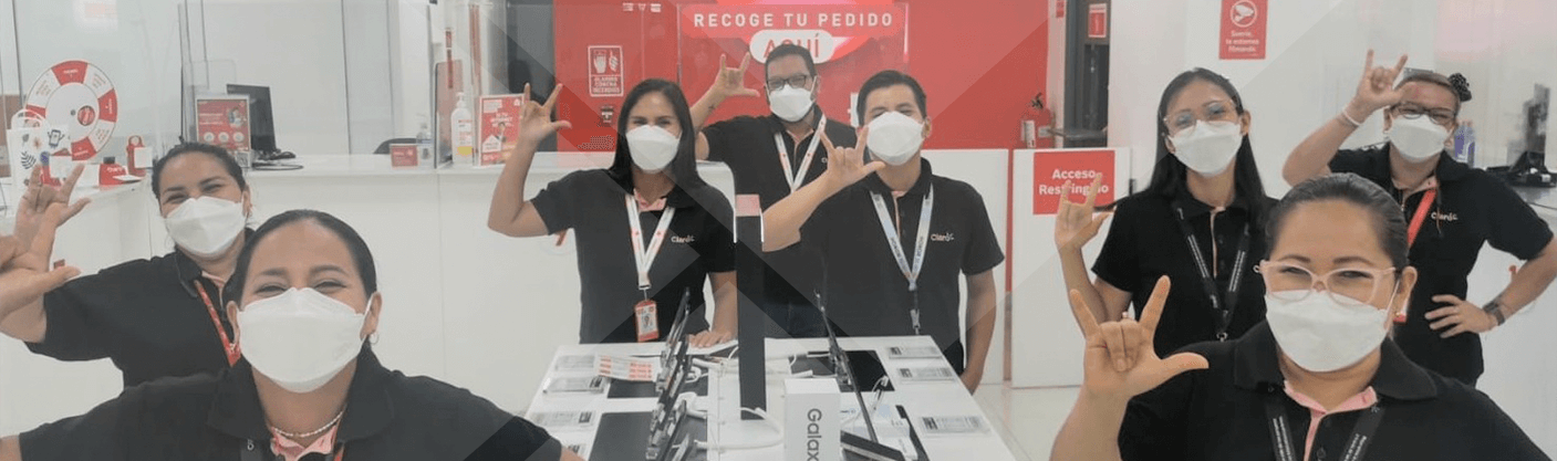 Apuesta por la inclusión: Colaboradores de Claro brindan atención en Lengua de Señas Peruana (LSP)